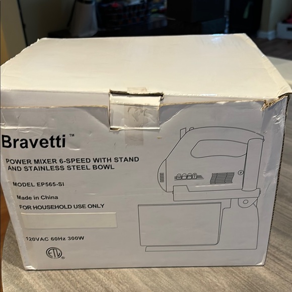 Other | Bravetti Power Mixer With Stand And Bowl | Poshmark